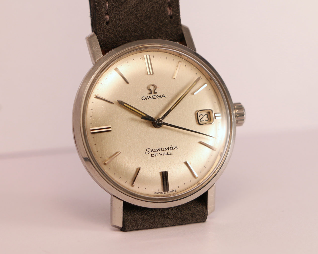 Omega Seamaster De Ville silver dial – Brussels Vintage Watches