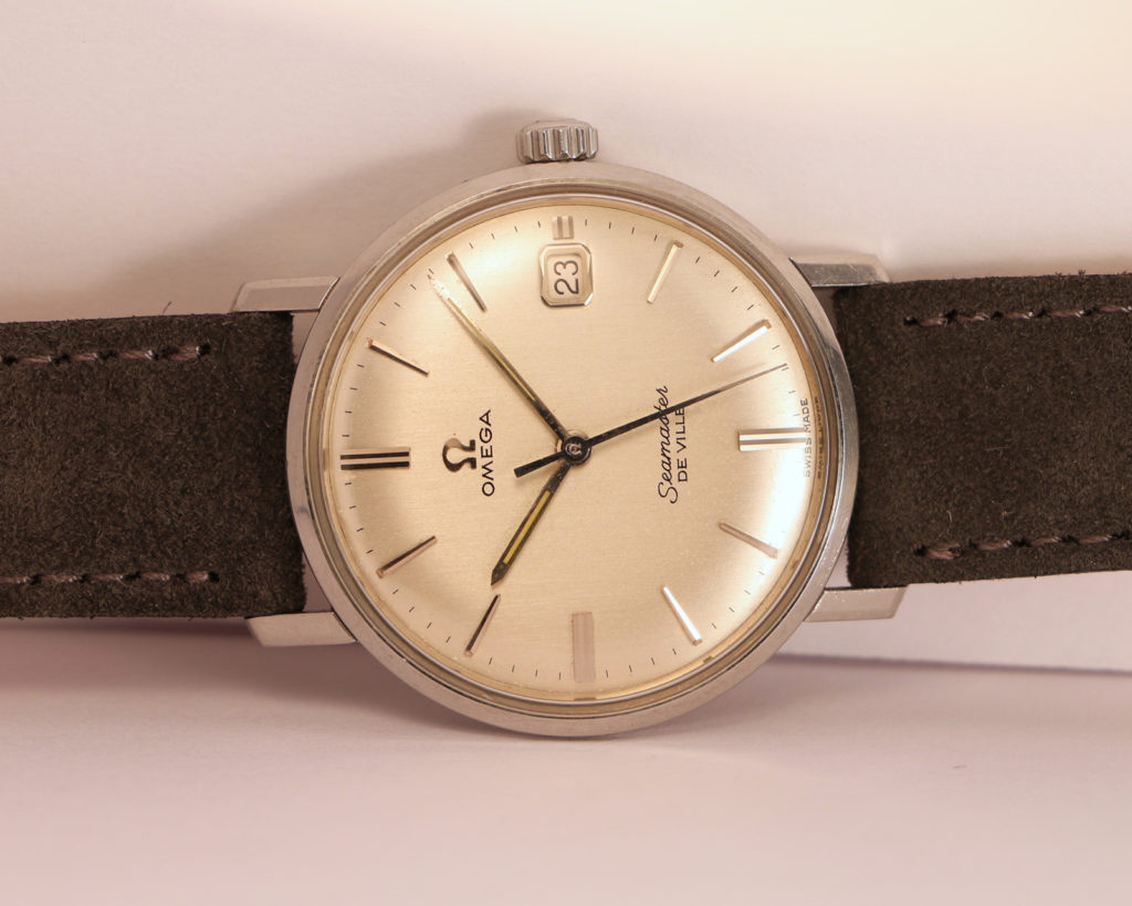 Omega Seamaster De Ville silver dial – Brussels Vintage Watches