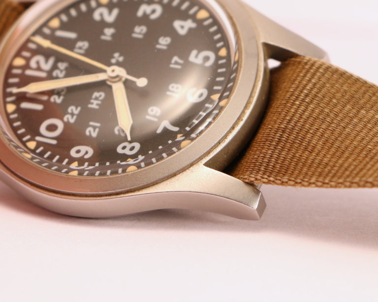 Hamilton H3 military “radiation symbol” – Brussels Vintage Watches