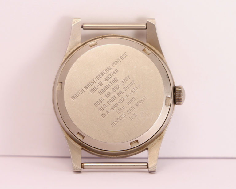 Hamilton H3 military “radiation symbol” – Brussels Vintage Watches