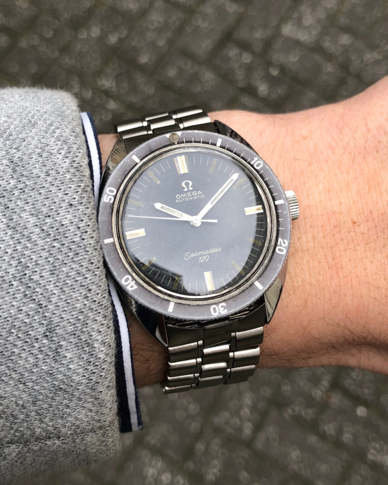 Omega Seamaster 120 automatic ref. 165.027 very nice patina – Brussels ...