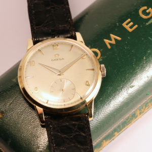 Omega Seamaster Cosmic blue dial “cross hair” – Brussels Vintage Watches