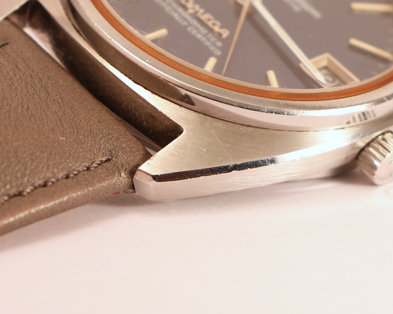 Omega Constellation automatique cadran bleu officially certified ref ...