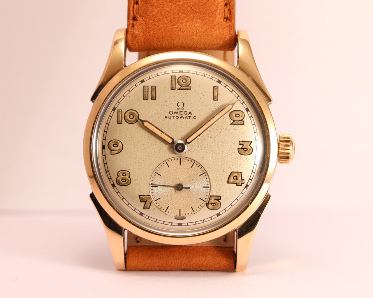 Omega bumper automatic ref. 2478 fully serviced – Brussels Vintage Watches