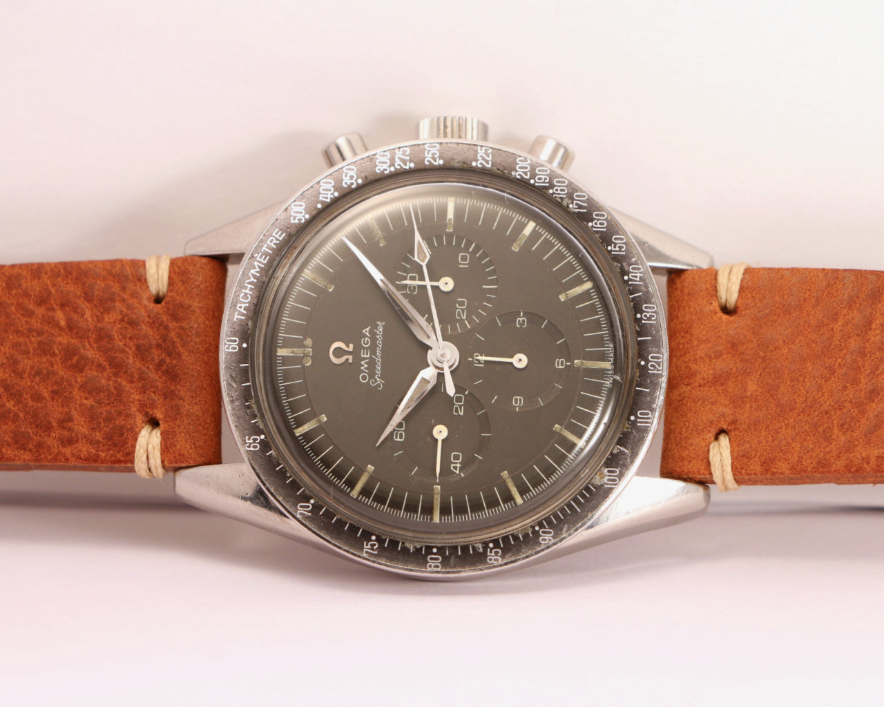 Rare Omega Speedmaster 321 ref. 105.002-62 “alpha” hands – Brussels ...