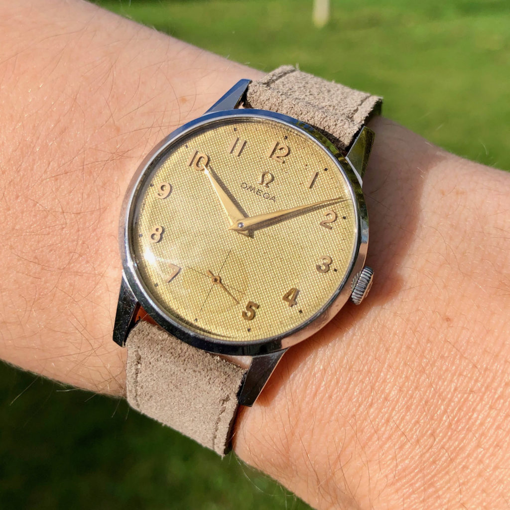 Omega 30T2 “honeycomb” dial ref. 2495 fully serviced – Brussels Vintage ...