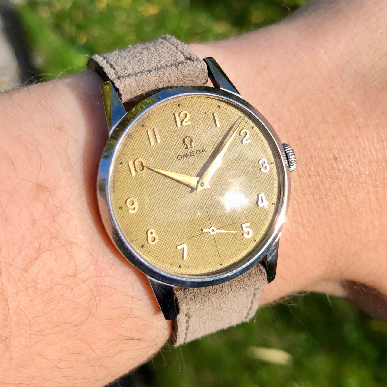 Omega 30T2 “honeycomb” dial ref. 2495 fully serviced – Brussels Vintage ...