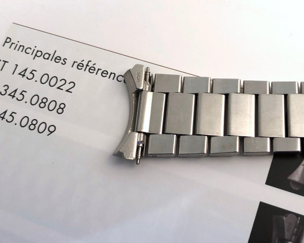 Rare bracelet ref. 1450 for vintage Omega Speedmaster – Brussels ...