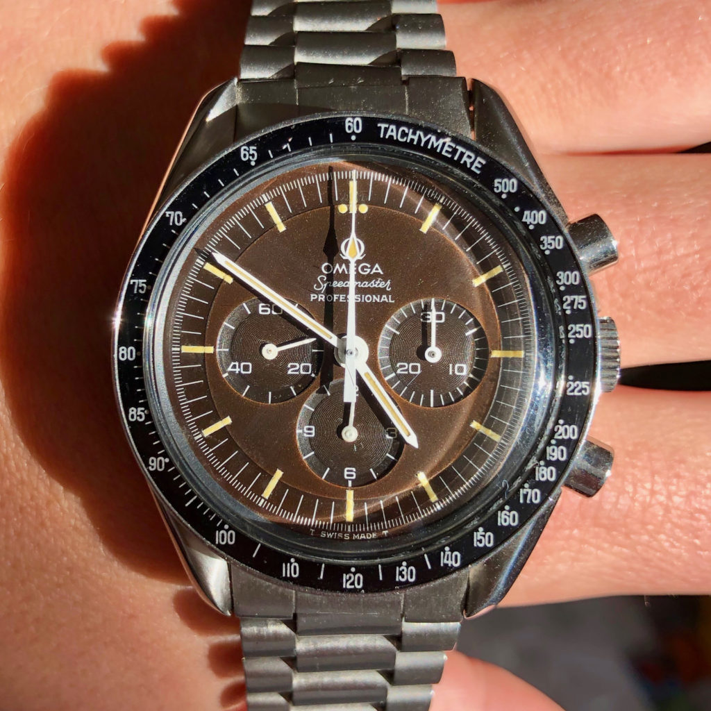 Rare Omega Speedmaster Pre-Moon 145.022-69 beautiful tropical dial ...