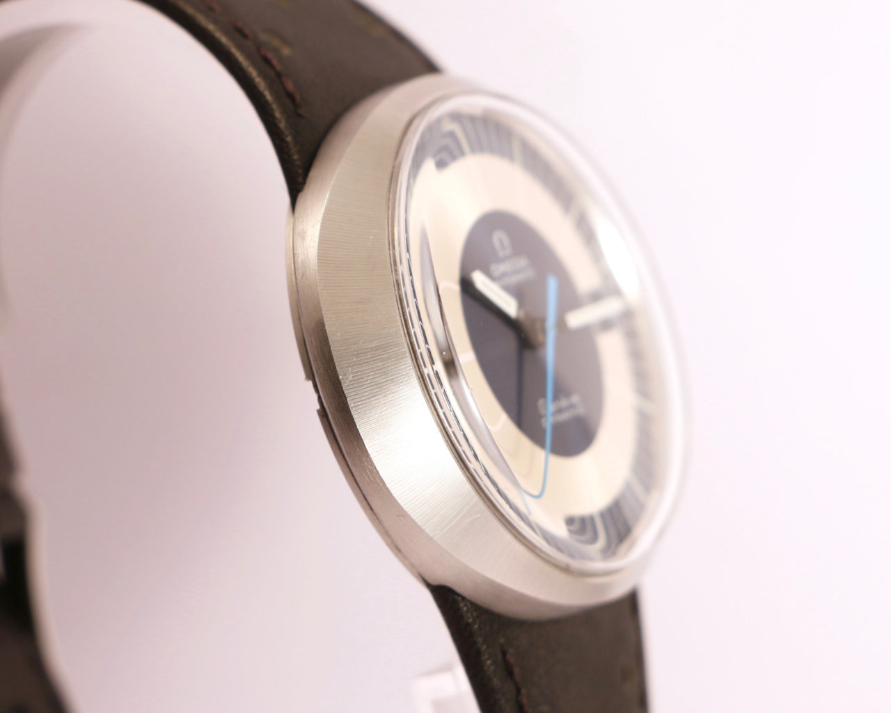 Omega Dynamic blue dial ref. 166.039 fully serviced – Brussels Vintage ...