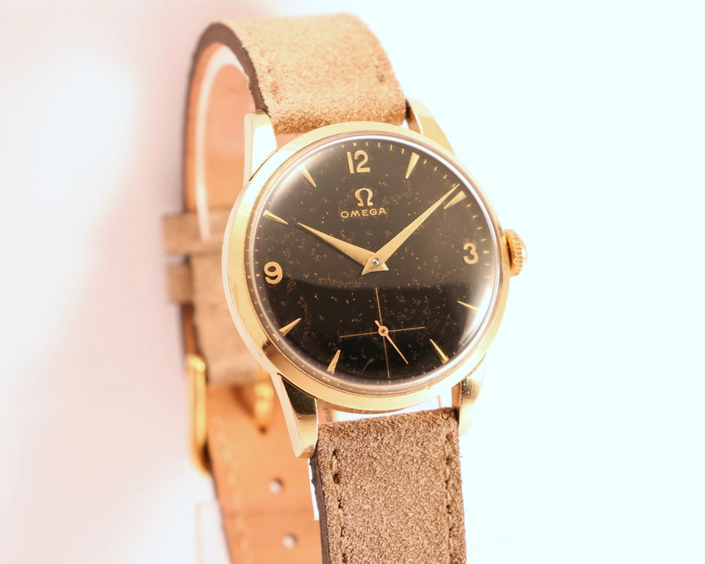 Rare Omega 30T2 ref. 2512 black “gilt” dial fully serviced – Brussels ...