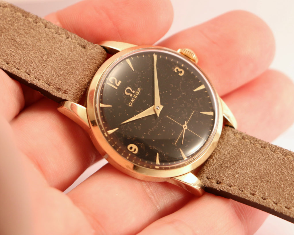 Rare Omega 30T2 ref. 2512 black “gilt” dial fully serviced – Brussels ...