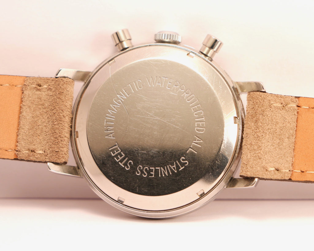 Vintage steel chronograph “Lasita” caliber Venus 188 – Brussels Vintage ...