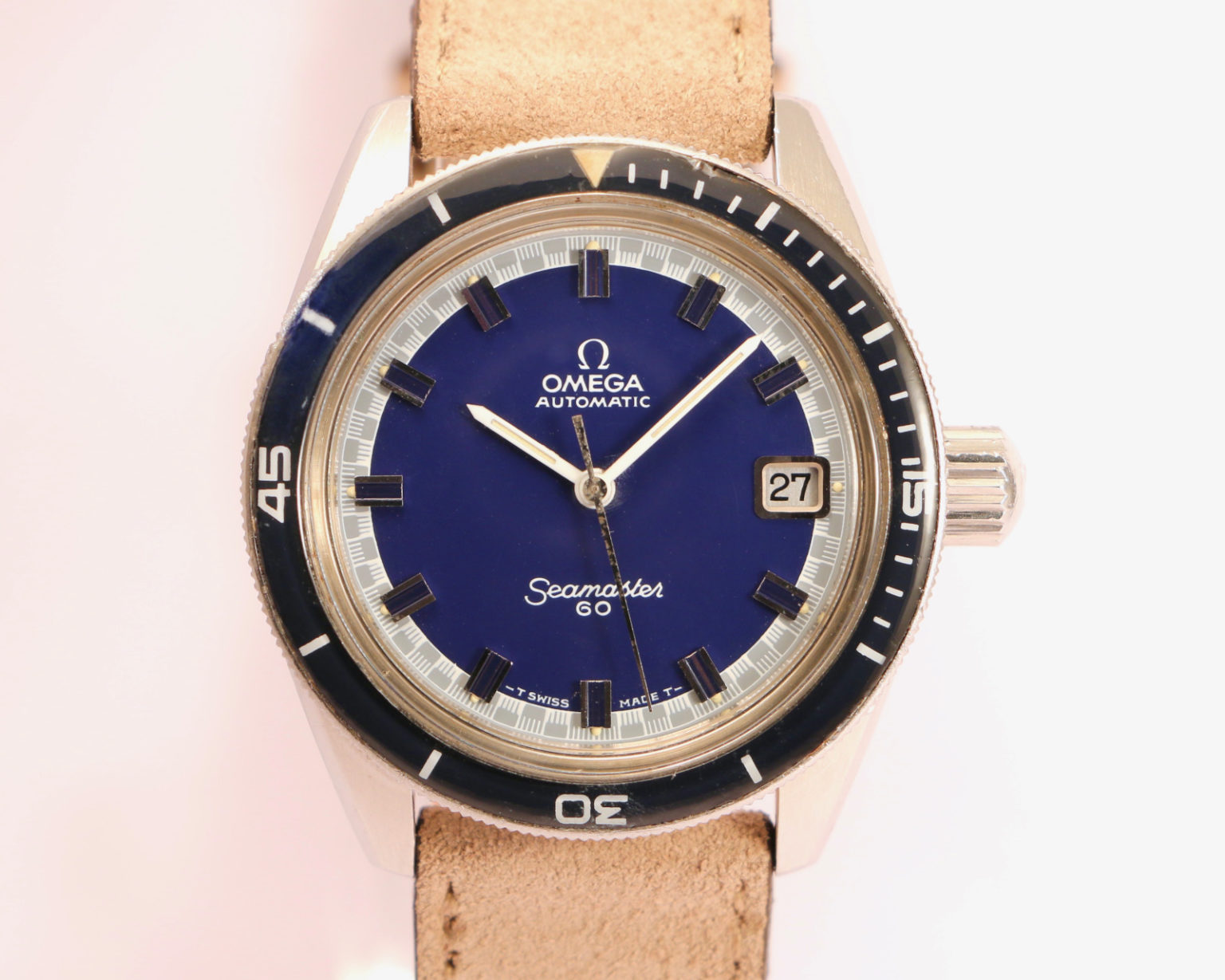 Very nice Omega Seamaster 60 “Big Crown” ref. 166.062 fully serviced ...