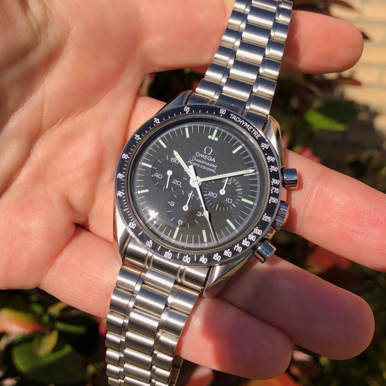 Omega Speedmaster vintage ref. 145.022 CRS “Long S” dial circa 1982 ...