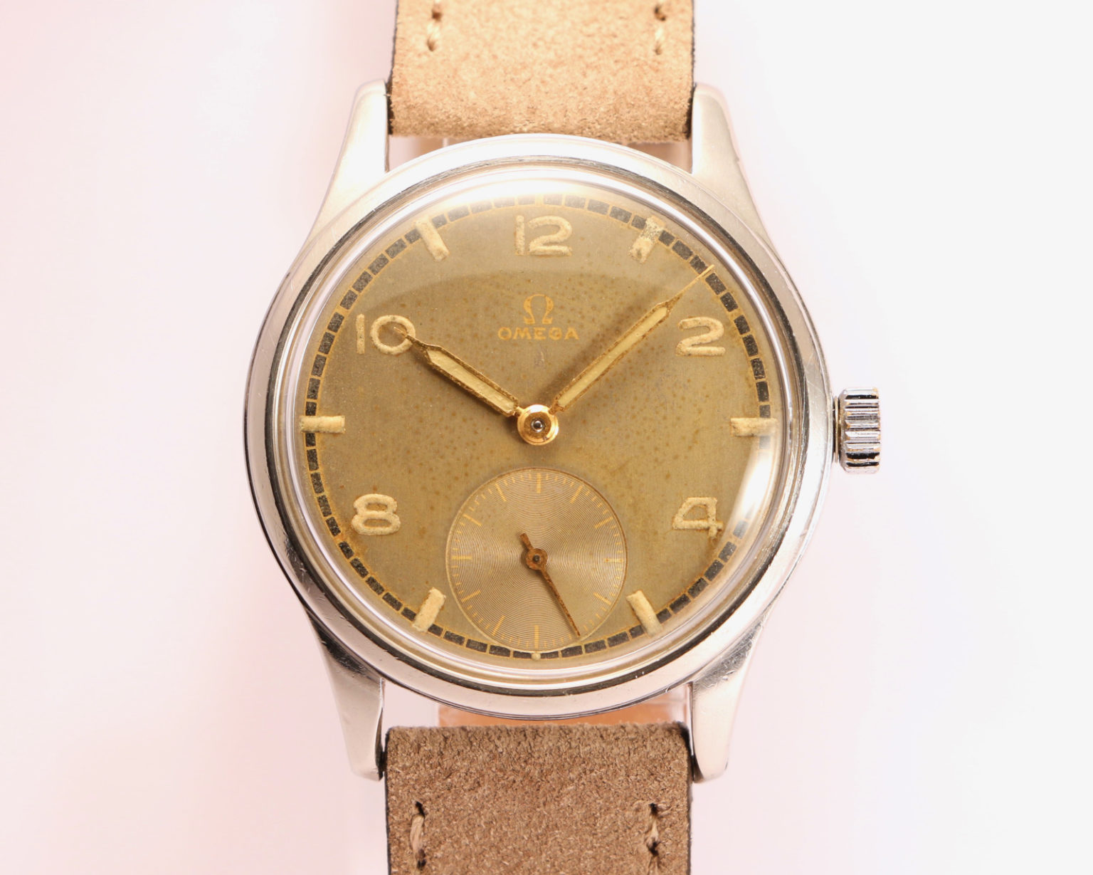 Rare Omega “Suveran” ref. 2400 fully serviced – Brussels Vintage Watches