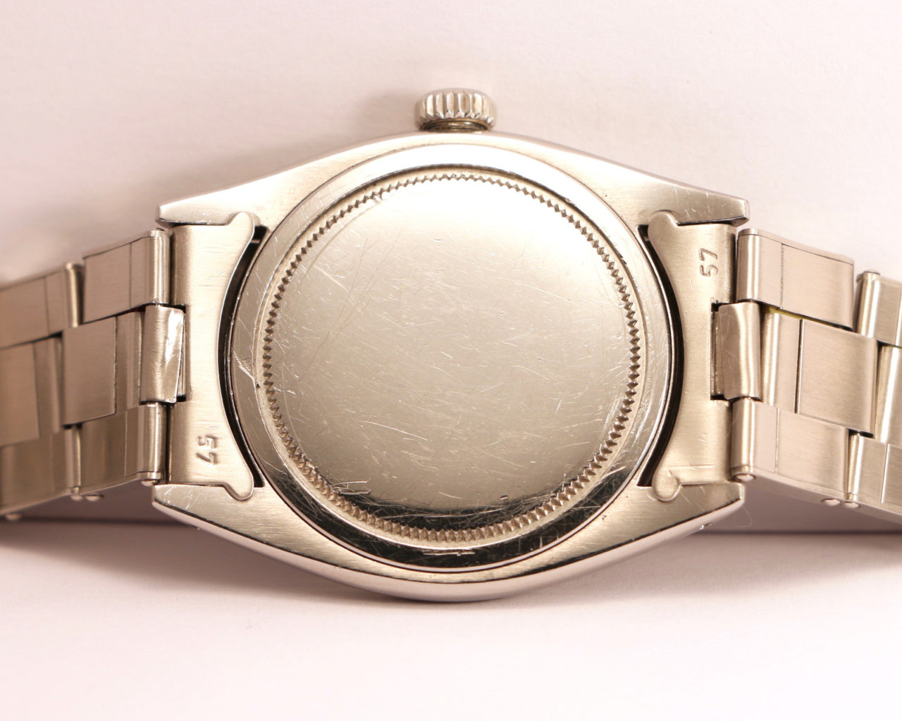 Rolex Oyster Precision ref. 6422 beautiful blue dial on riveted ...