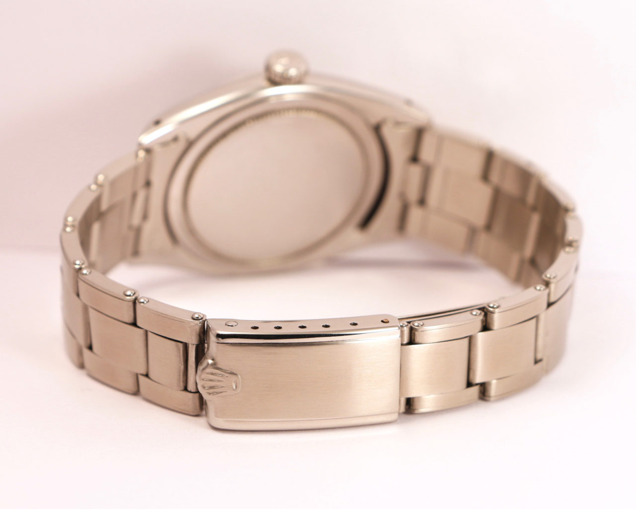 Rolex Oyster Precision ref. 6422 beautiful blue dial on riveted ...