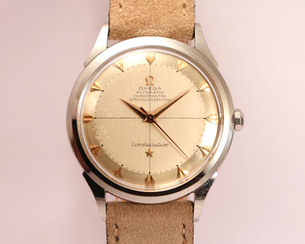 Rare Omega Constellation ref. 2648 cal. 352 Rg “cross hair” dial ...