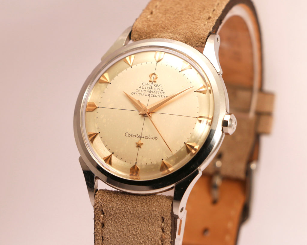Rare Omega Constellation ref. 2648 cal. 352 Rg “cross hair” dial ...