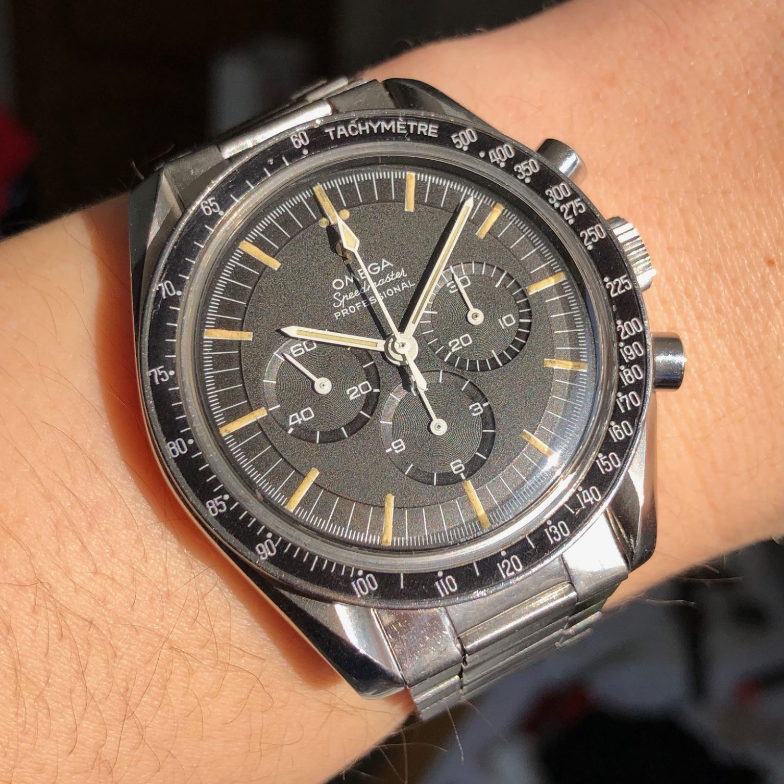 Exceptional Omega Speedmaster Pre-Moon 105.012-66CB cal. 321 – Brussels ...
