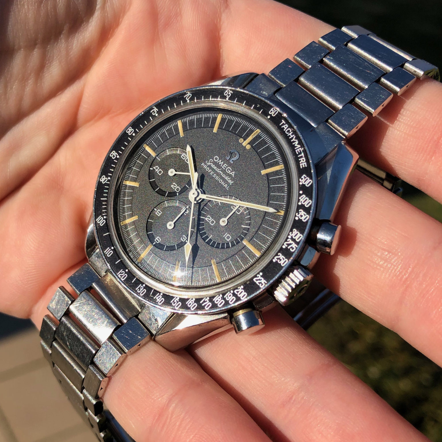 Exceptionnelle Omega Speedmaster Pré-Moon 105.012-66CB cal. 321 ...