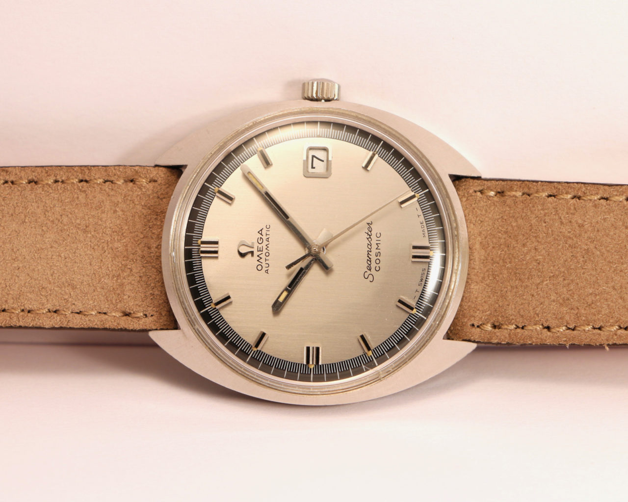 Omega Seamaster Cosmic automatic two-tone dial ref. 166.026 – Brussels ...