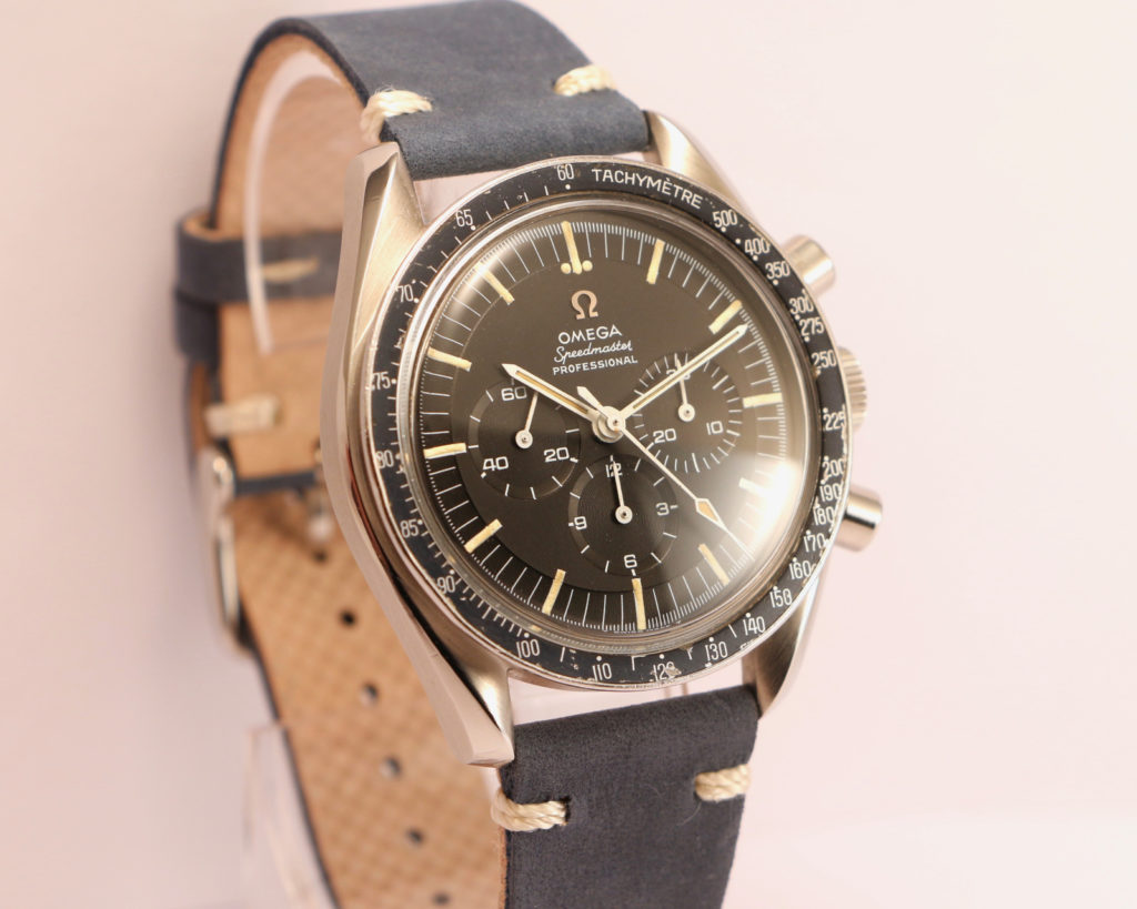 Very nice Omega Speedmaster Pre-Moon 145.012-67 cal. 321 blue bezel ...