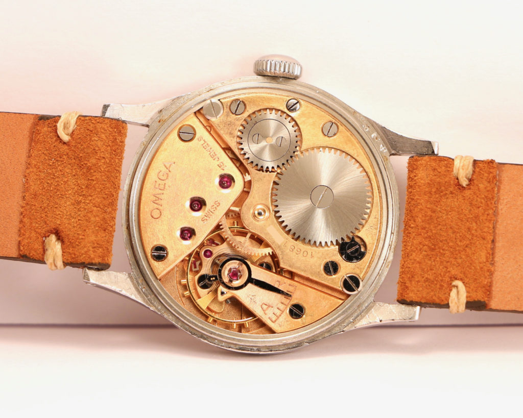 Omega 30T2 rare “Art-Deco” dial fully serviced – Brussels Vintage Watches