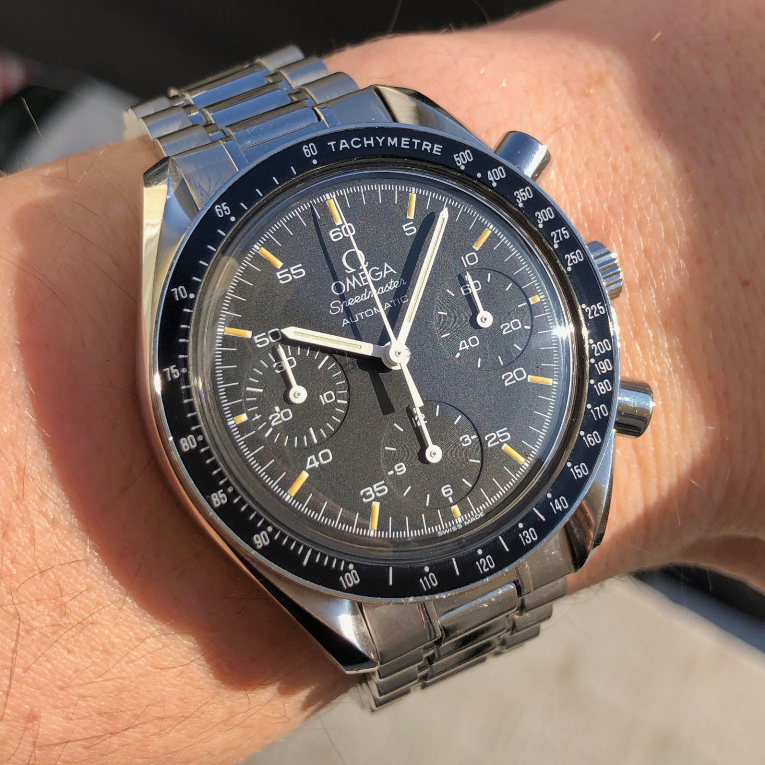 Omega Speedmaster Reduced ref. 3510.50 Index Tritium Full Set de 1995 ...