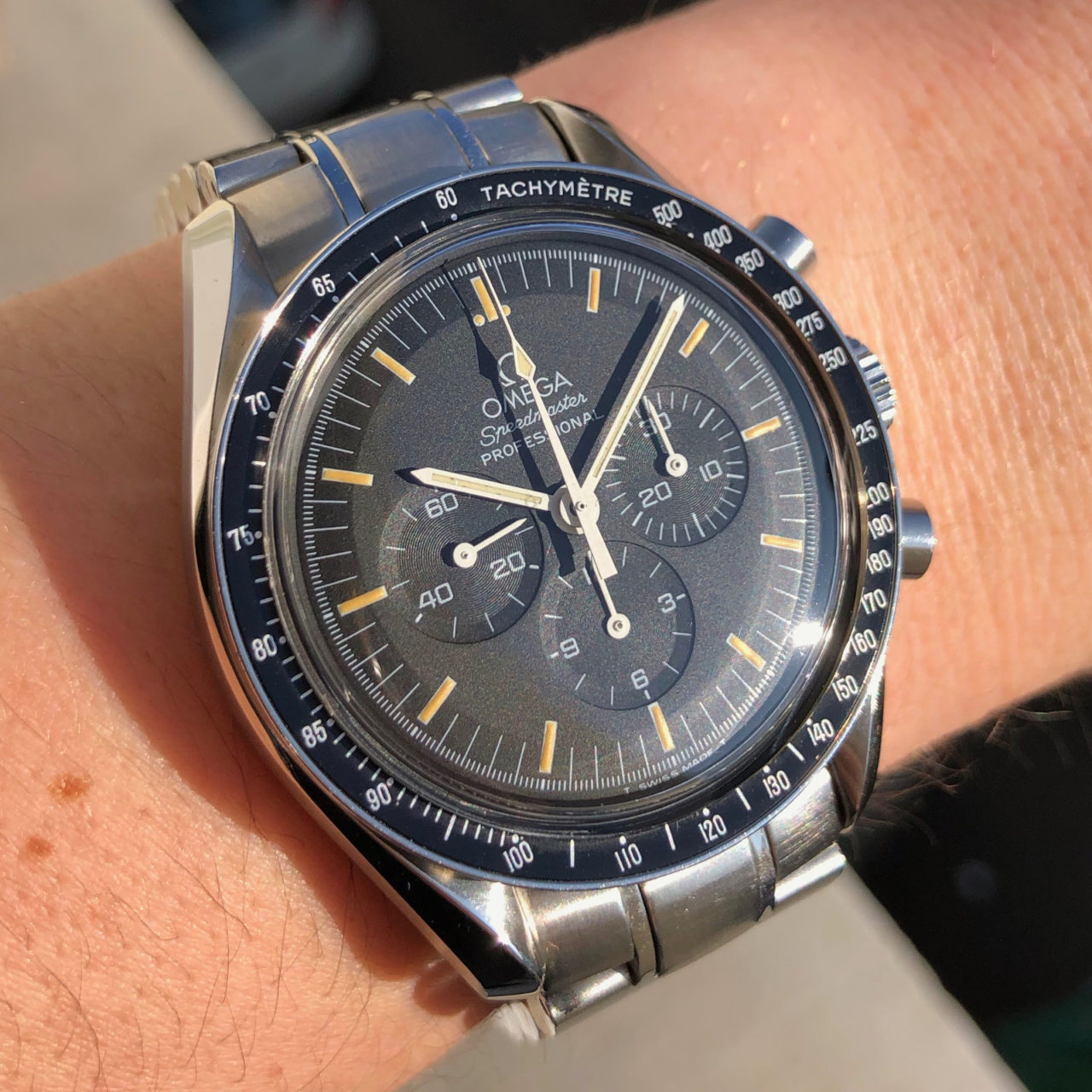 Omega Speedmaster vintage 3570.50 circa 1997 beautiful “Pumpkin” patina ...