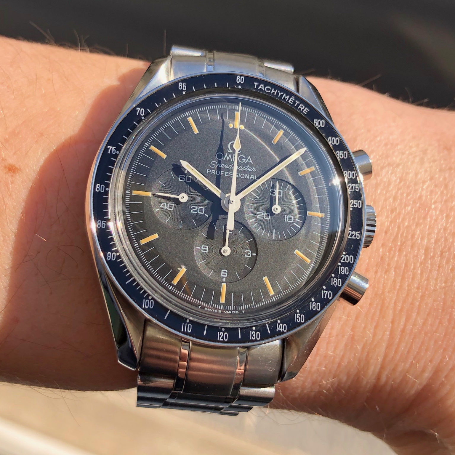 Omega Speedmaster vintage 3570.50 circa 1997 beautiful “Pumpkin” patina ...