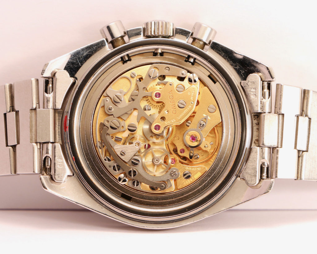 Extremely rare Omega Speedmaster vintage 145.022 “Blue Hesalite” circa ...