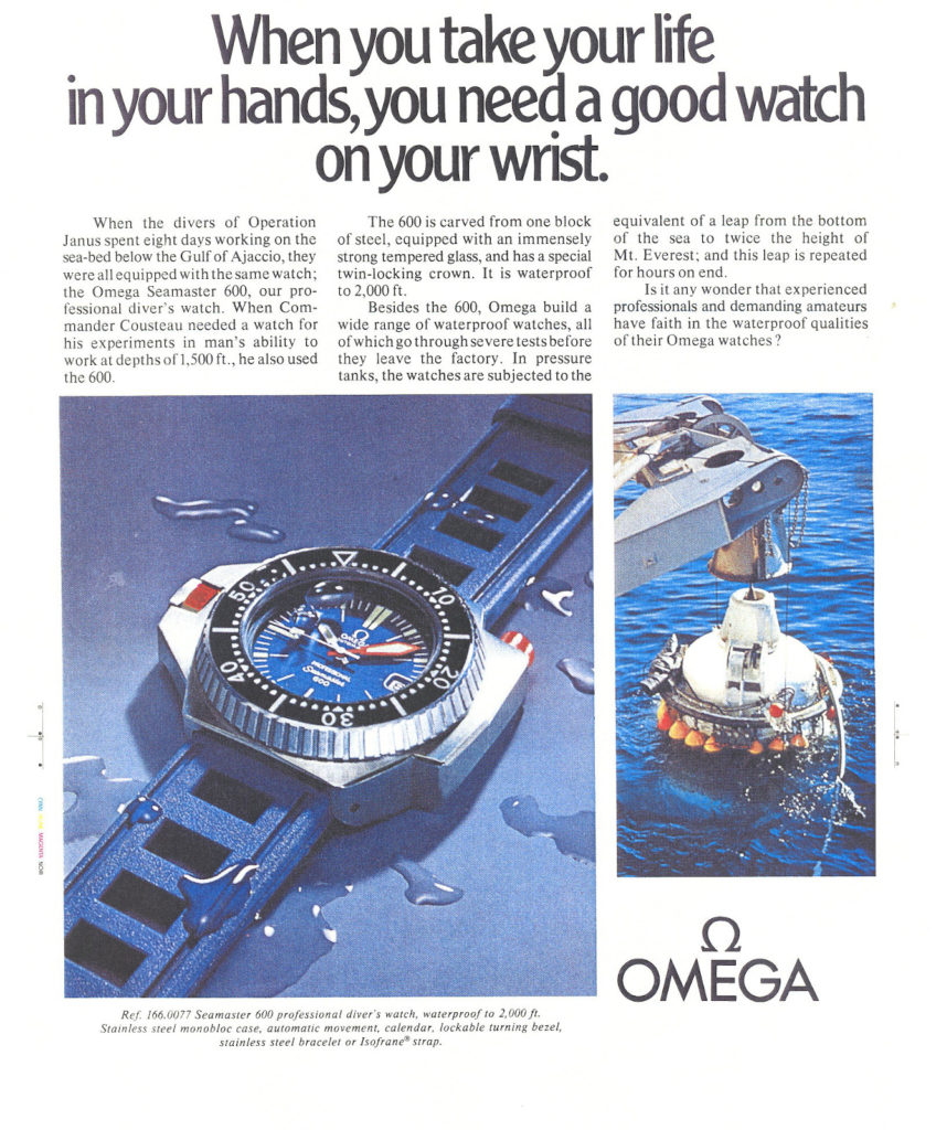 Exceptional find : an Omega Seamaster COMEX – Brussels Vintage Watches