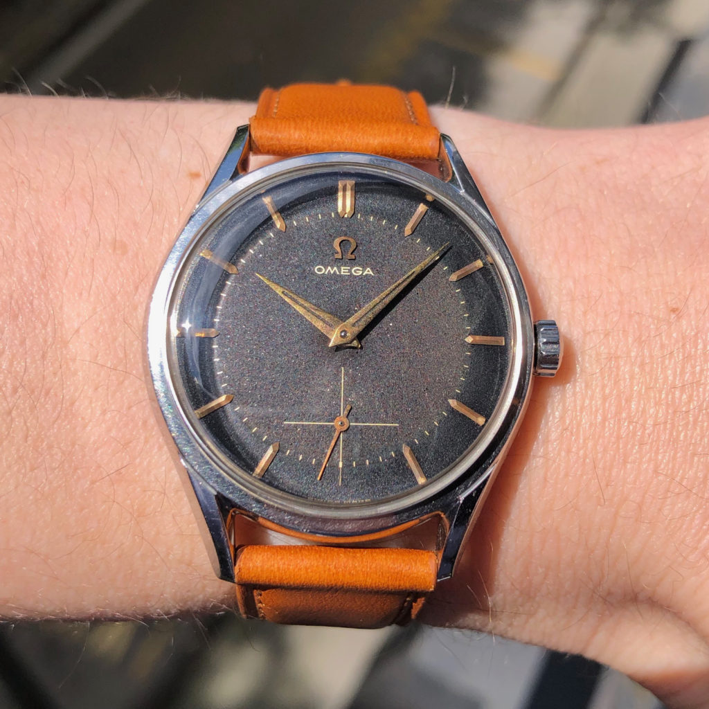 Rare Omega 30T2 ref. 2791 black “Gilt” dial fully serviced – Brussels ...
