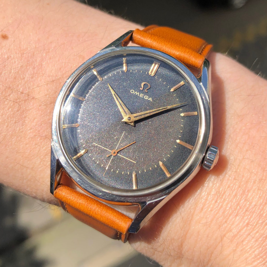 Rare Omega 30T2 ref. 2791 black “Gilt” dial fully serviced – Brussels ...