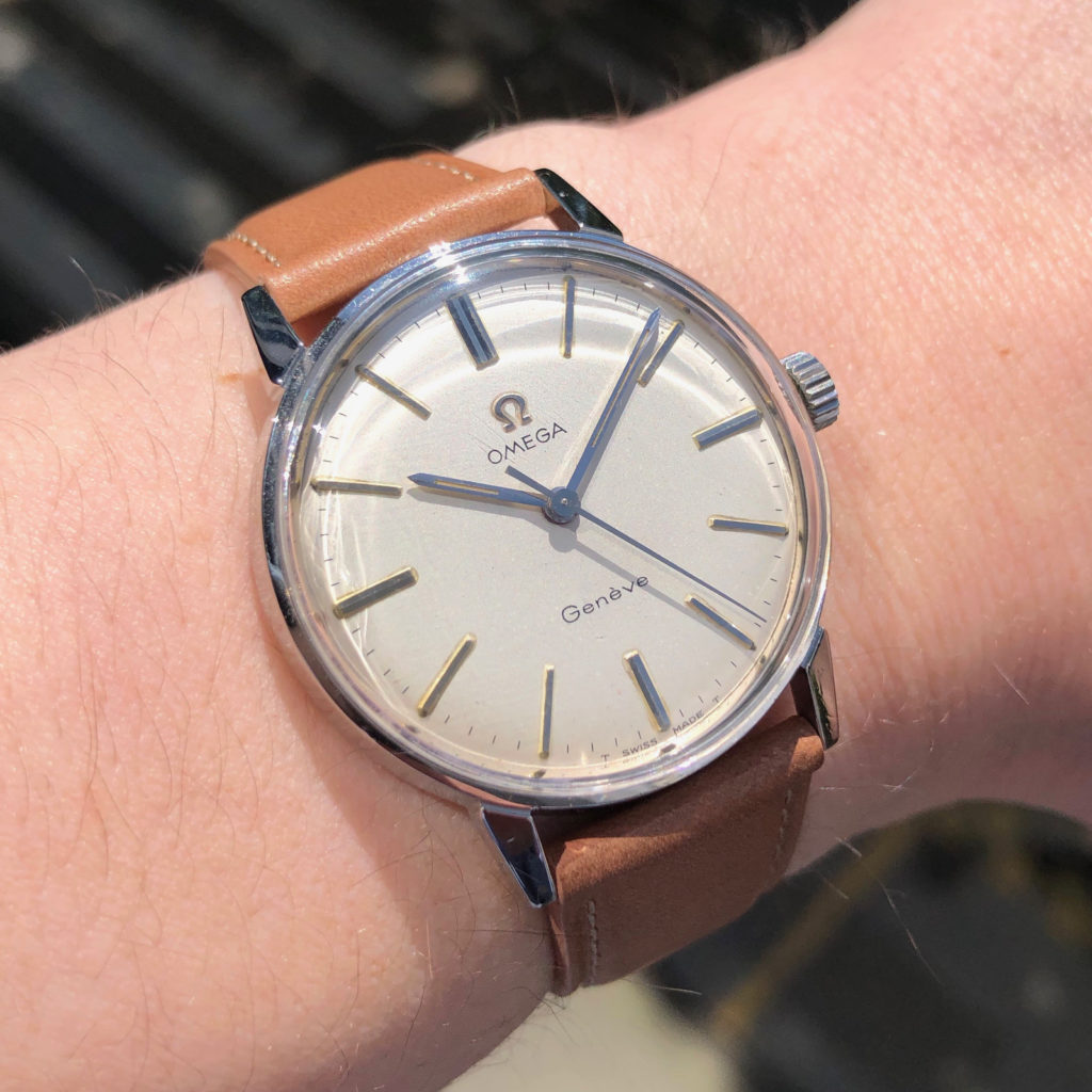 Omega Genève vintage ref. 135.011 fully serviced – Brussels Vintage Watches
