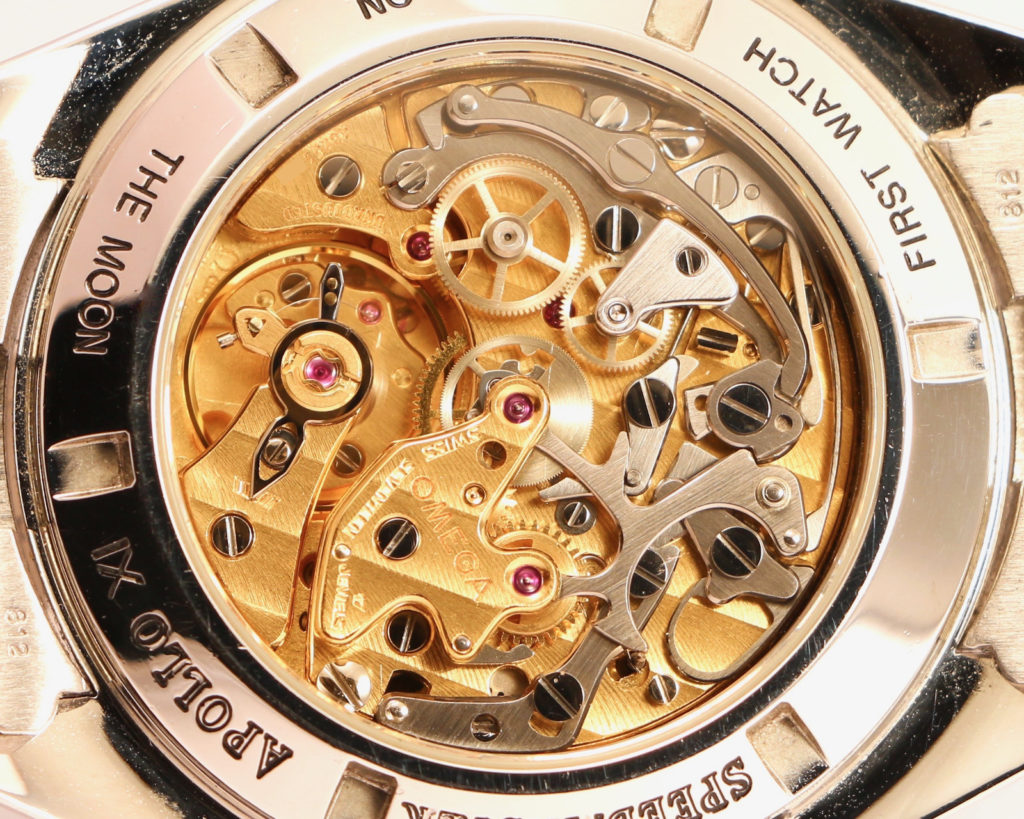 Omega Speedmaster Apollo XI 3592.50 sapphire caseback “Long S” dial ...